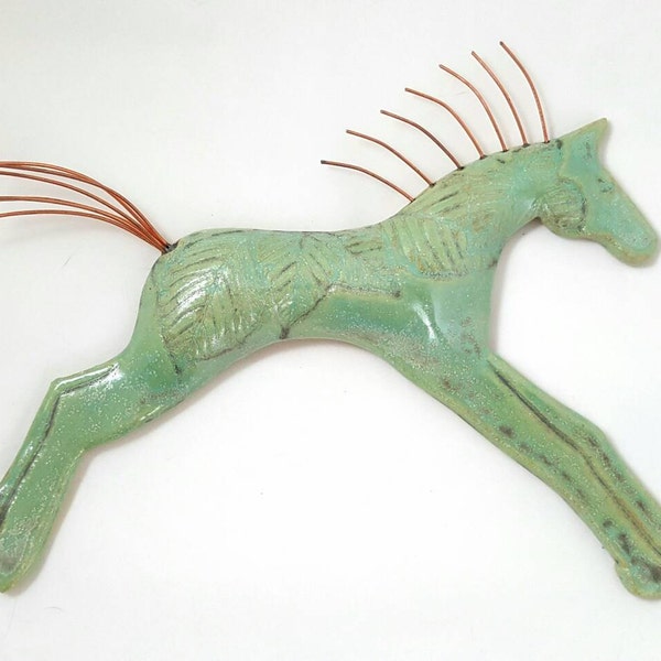 Ceramic Horse - Etsy
