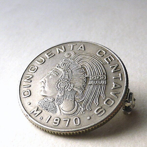 Aztec Brooch - Etsy UK