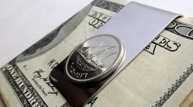 Money Clip Kuwait Nautical Sailing Boats Men's - Etsy