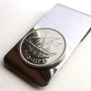 Money Clip, Kuwait, Nautical, Sailing, Boats, Men's Accessory, Coin ...
