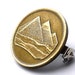 Egyptian Coin Brooch, Pyramids, Coin Jewelry, Pyramid Jewelry, Coin Pin ...