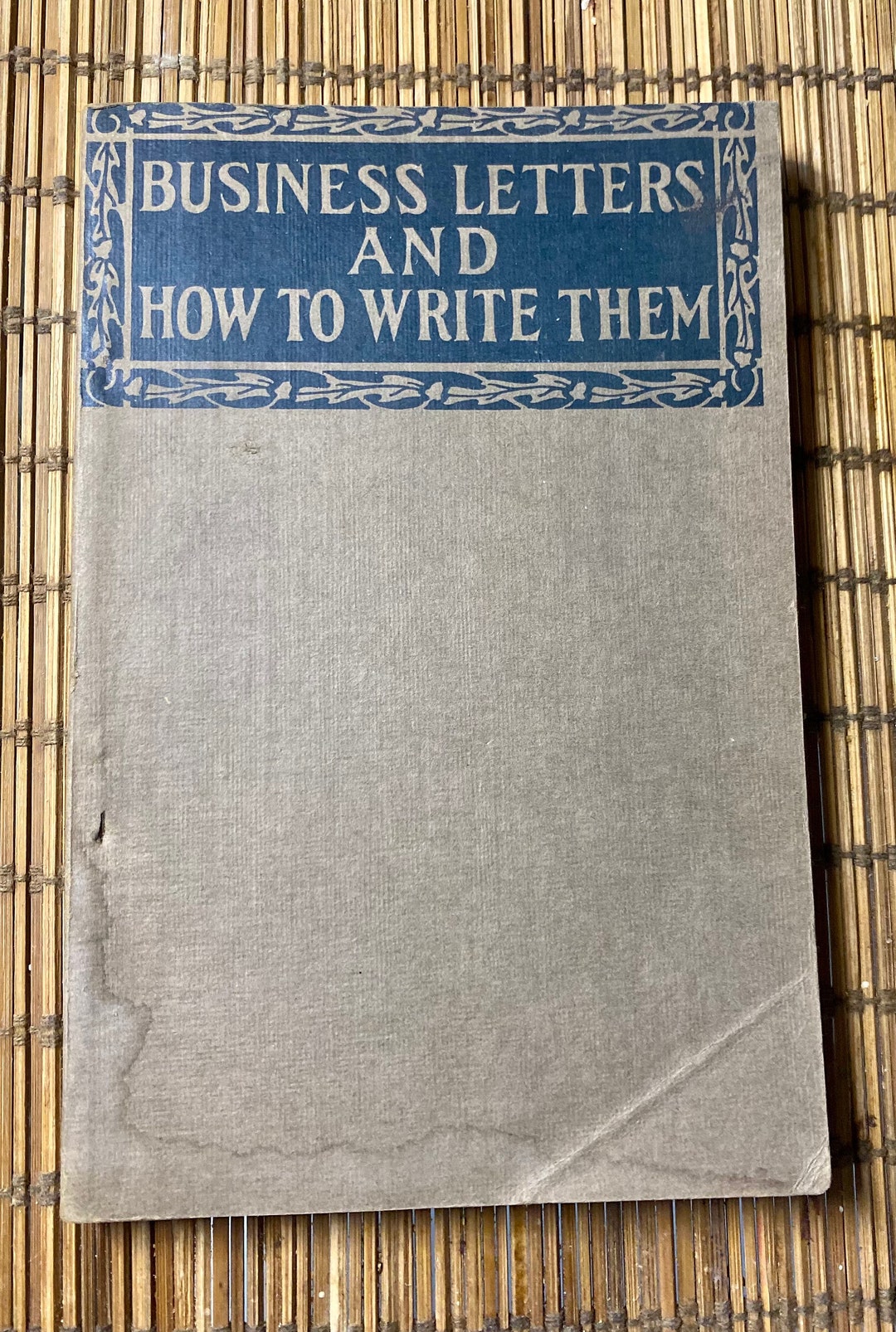 Vintage Business Letters and How to Write Them Book / 1920s / Retro ...