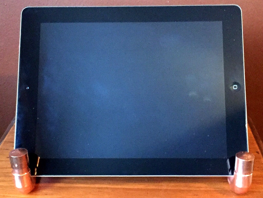 Copper Pipe Ipad/tablet Stand for Modern Contemporary Industrial ...