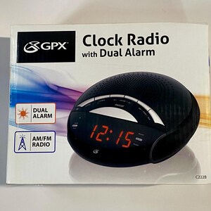 GPX Vintage 2000s Am Fm Alarm Clock Radio / Vintage Clock / Am/fm Radio ...
