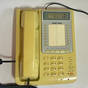 Radio Shack Landline Desk or Wall Phone / 1980s / Vintage Telephone - Etsy