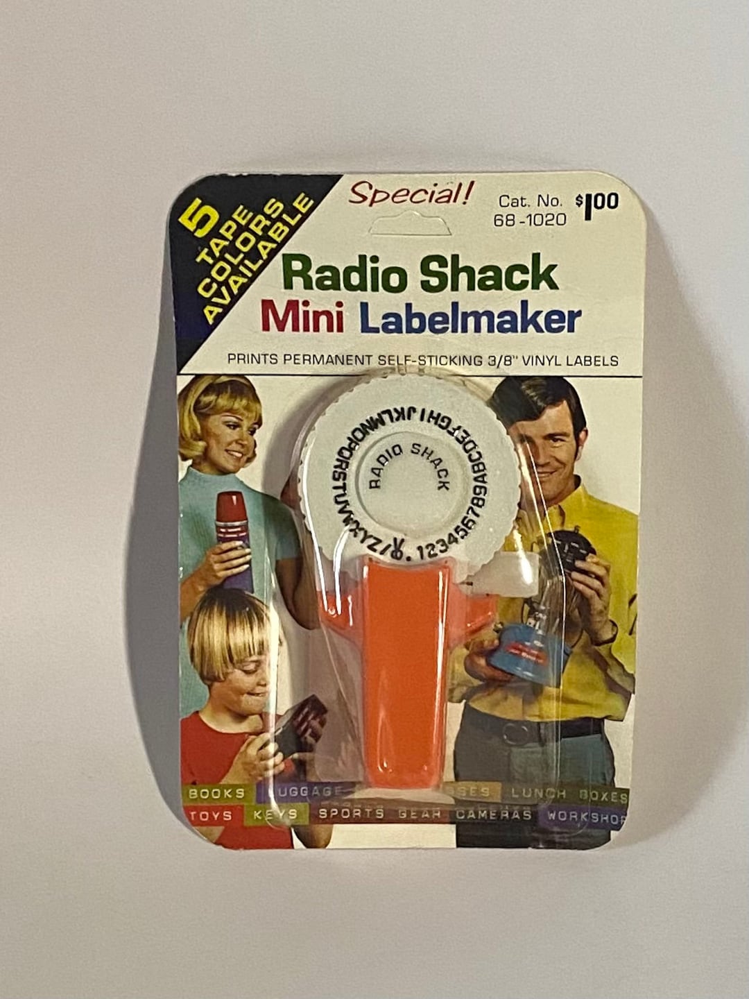 Vintage Radio Shack Mini Label Maker / Retro Office Supplies / 1970s - Etsy