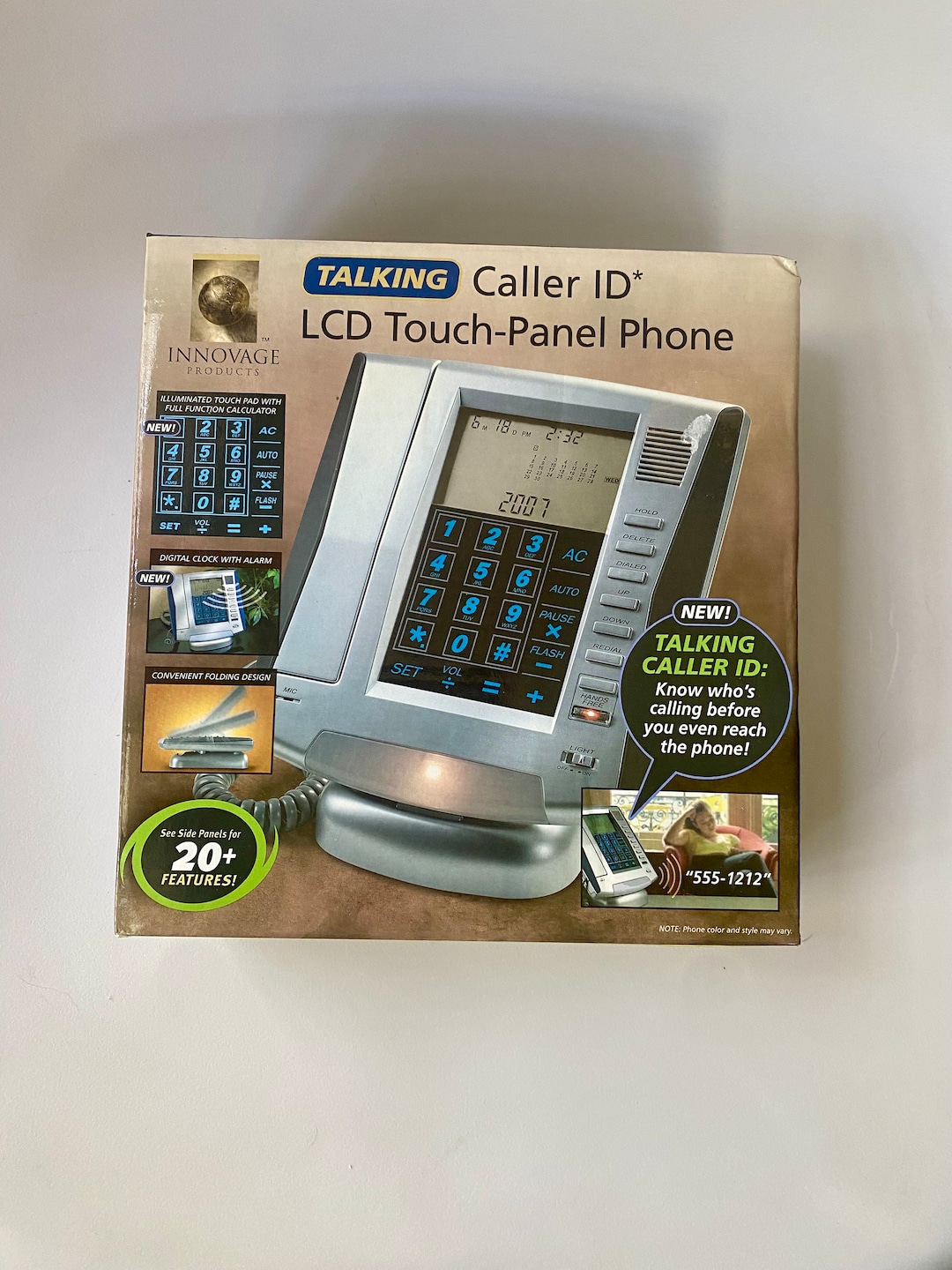 1990s Innovage Landline Talking Caller ID Telephone / Corded Phone ...
