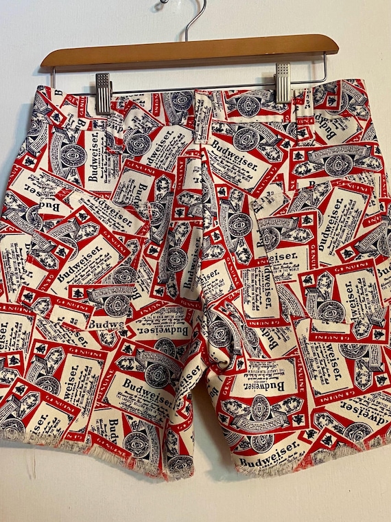 Budweiser Vintage Logo High Rise Unisex Shorts / vint… - Gem