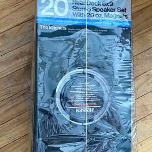 1980s Vintage Sparkomatic 6x9 Rear Deck Stereo Soeaker Set With 20 Oz ...