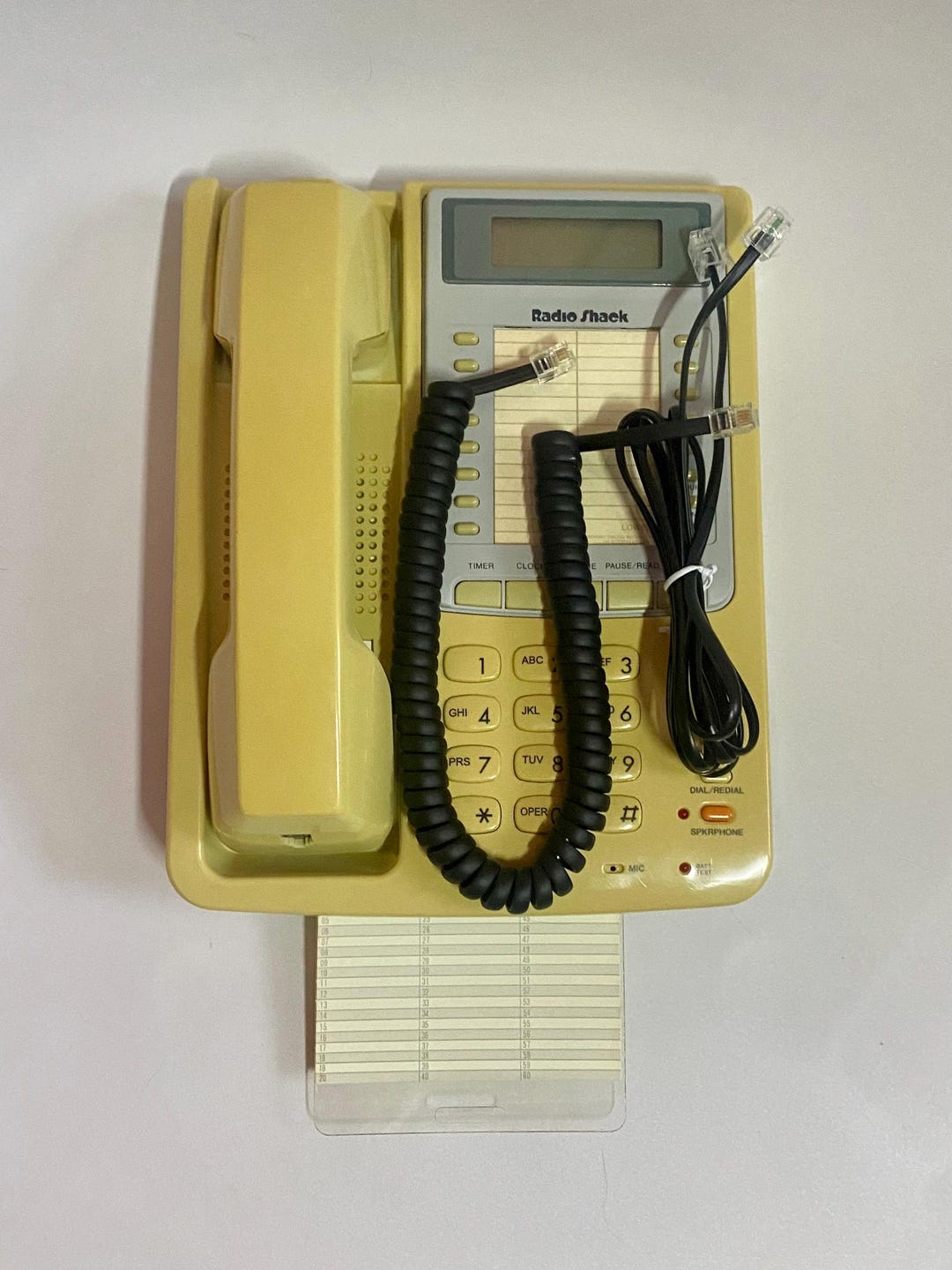 Radio Shack Landline Desk or Wall Phone / 1980s / Vintage Telephone - Etsy