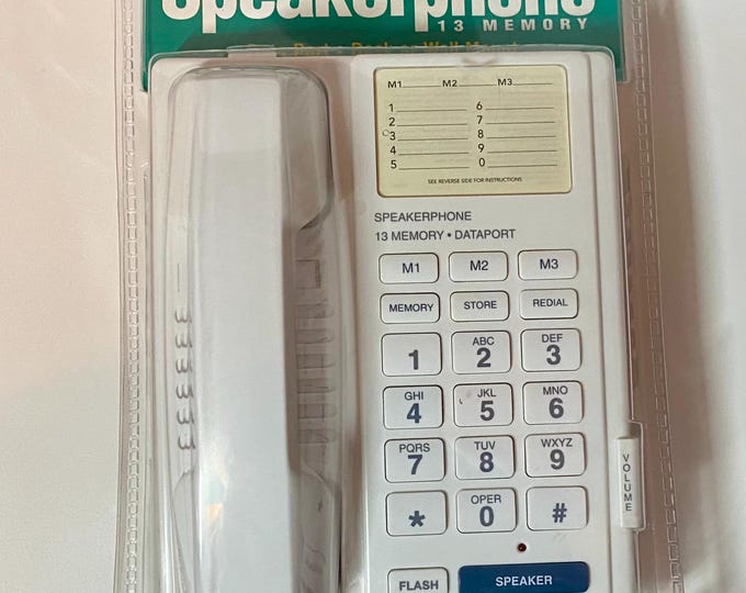 Conair Landline Speaker Phone / 1980s / Vintage Telephone - Etsy