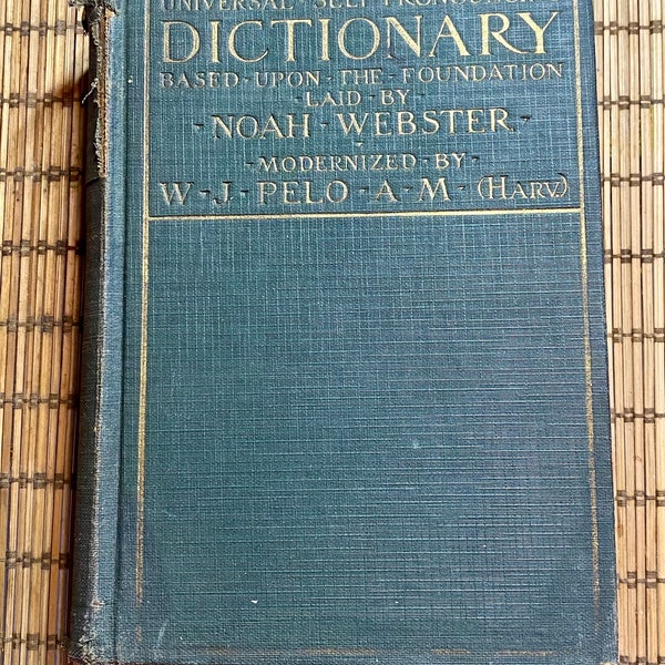 Antique Dictionary - Etsy