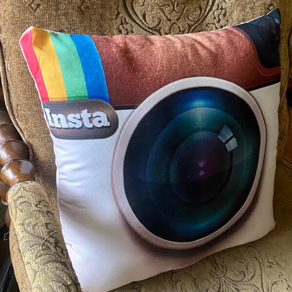 Instagram Pillow - Etsy