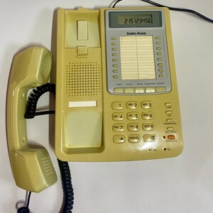 Radio Shack Landline Desk or Wall Phone / 1980s / Vintage Telephone - Etsy