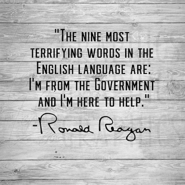 Ronald Reagan Svg - Etsy