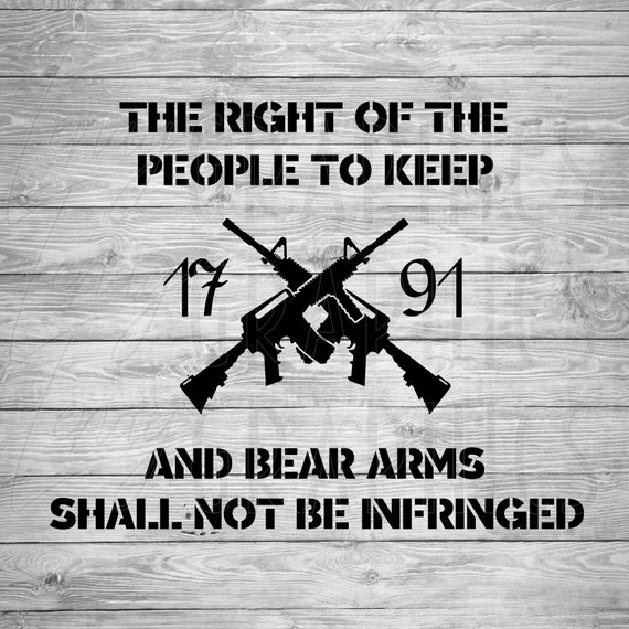 2nd Amendment Right To Bear Arms