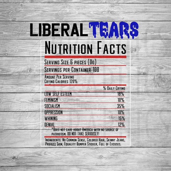 Trump Liberal Tears Svg - Etsy