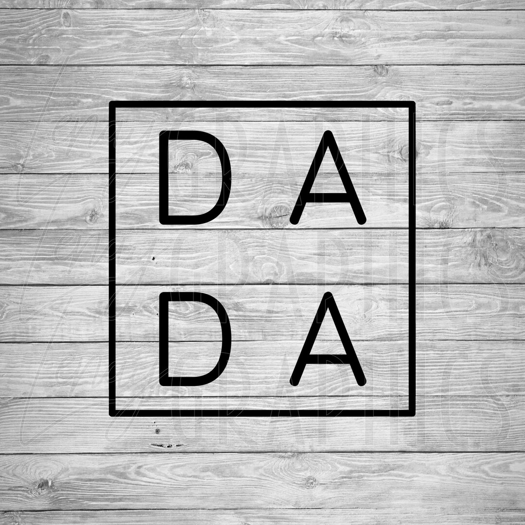 DADA Design | Digital Download | SVG | Fathers Day - Etsy
