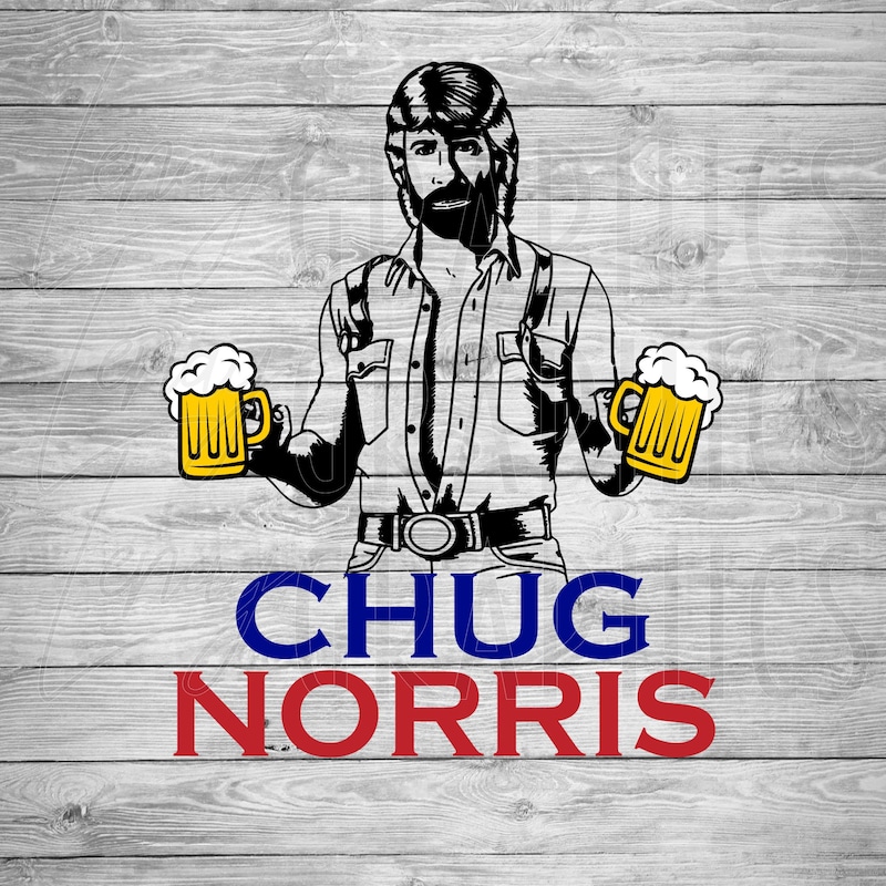 Chuck Norris Svg - Etsy