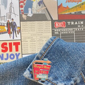 Munger Moss Motel Pin, Magnet, Earrings, Sticker or Necklace - Etsy