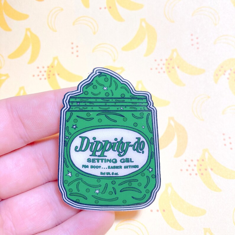 Vintage Dippity-do Setting Gel Pin Magnet Necklaceearrings - Etsy