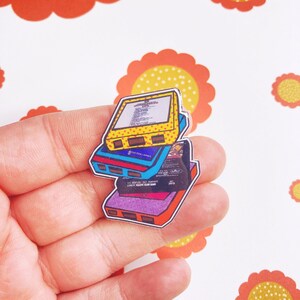 1970s 8-track Stack Pin, Magnet, Sticker, Earrings or Necklace - Etsy
