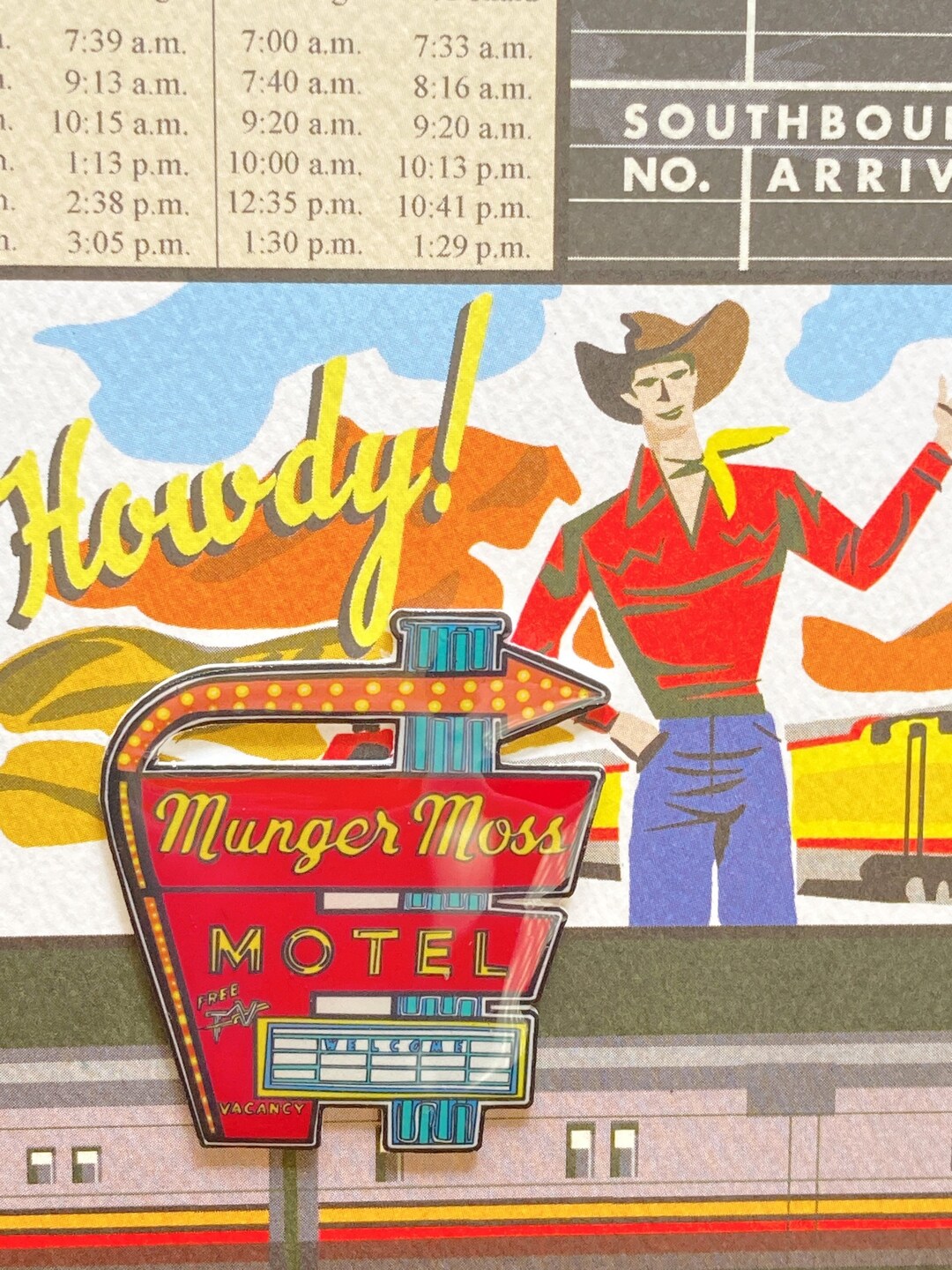 Munger Moss Motel Pin, Magnet, Earrings, Sticker or Necklace - Etsy