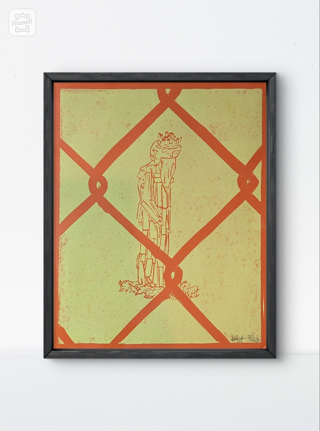 Hoodah Block Print - Etsy