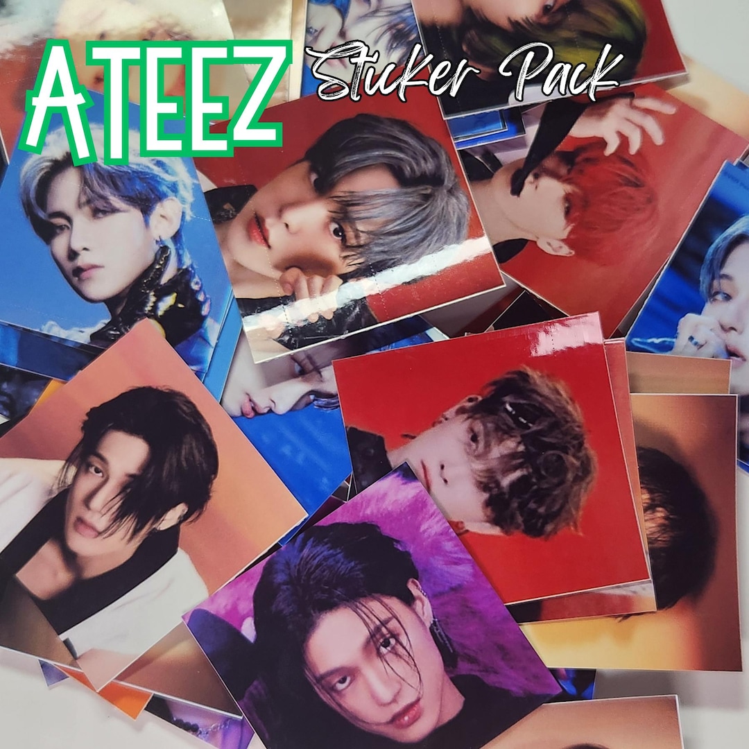 Ateez Sticker Pack - Etsy