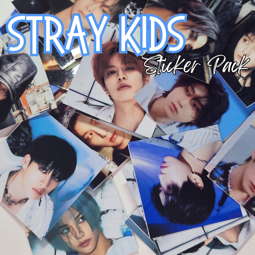 Stray Kids Sticker Pack - Etsy
