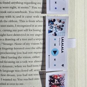 K-pop Magnetic Bookmarks - Etsy