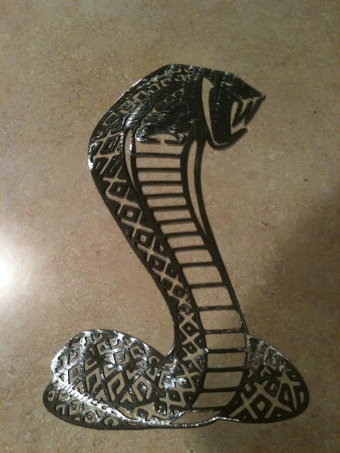 Plasma Cut Cobra Sign Set 18 Tall Cobra Mancave Garage - Etsy