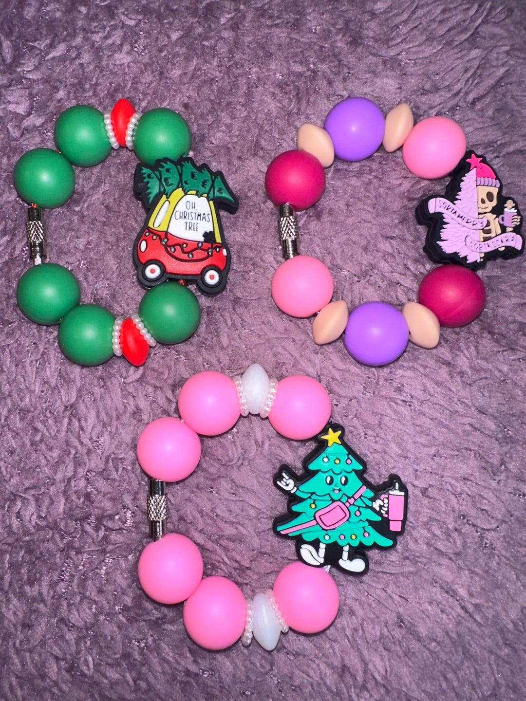 Christmas Tree Charm for Stanley Cup Handle Tumbler Accessories ...