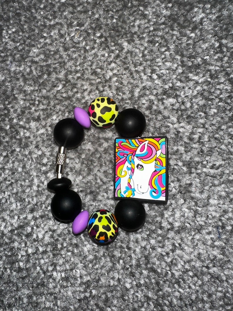 90s Neon Inspired Charms for Stanley Cup Handle Tumbler Yeti Leopard ...