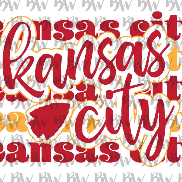 Kansas City Chiefs Sublimation Designs - Etsy