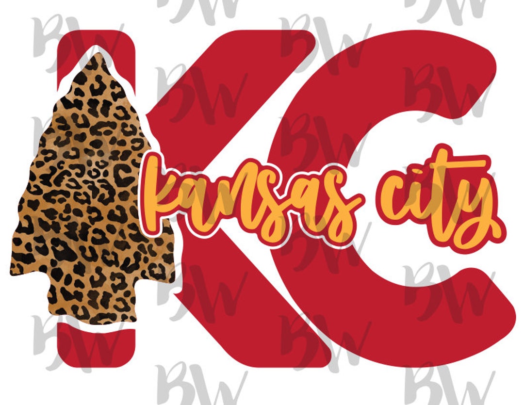 Kansas City, Chiefs, Arrowhead, Leopard, PNG, Digital File, Sublimation ...