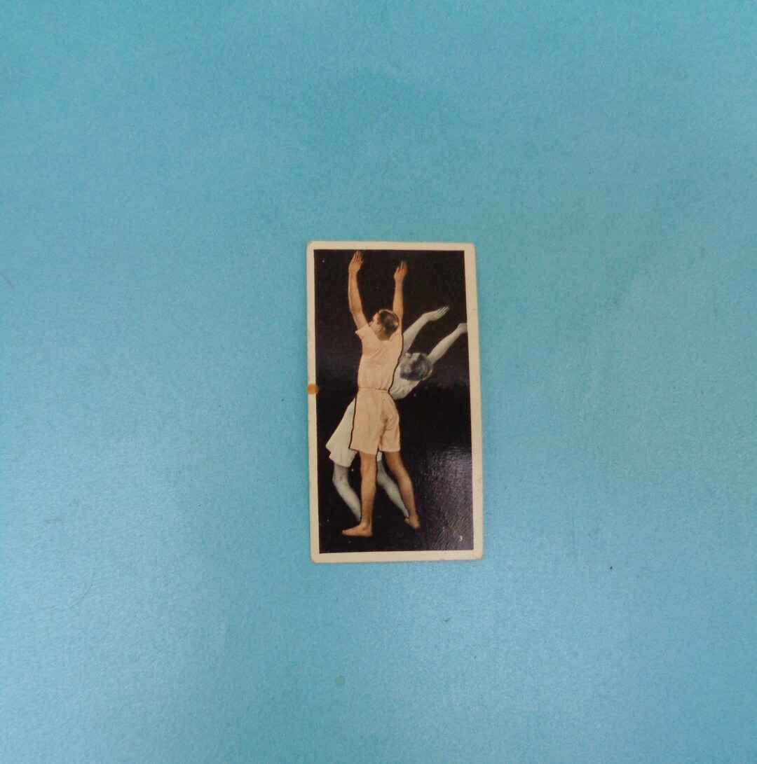 Vintage 1938 Ardath Cigarette Card National Fitness - Etsy