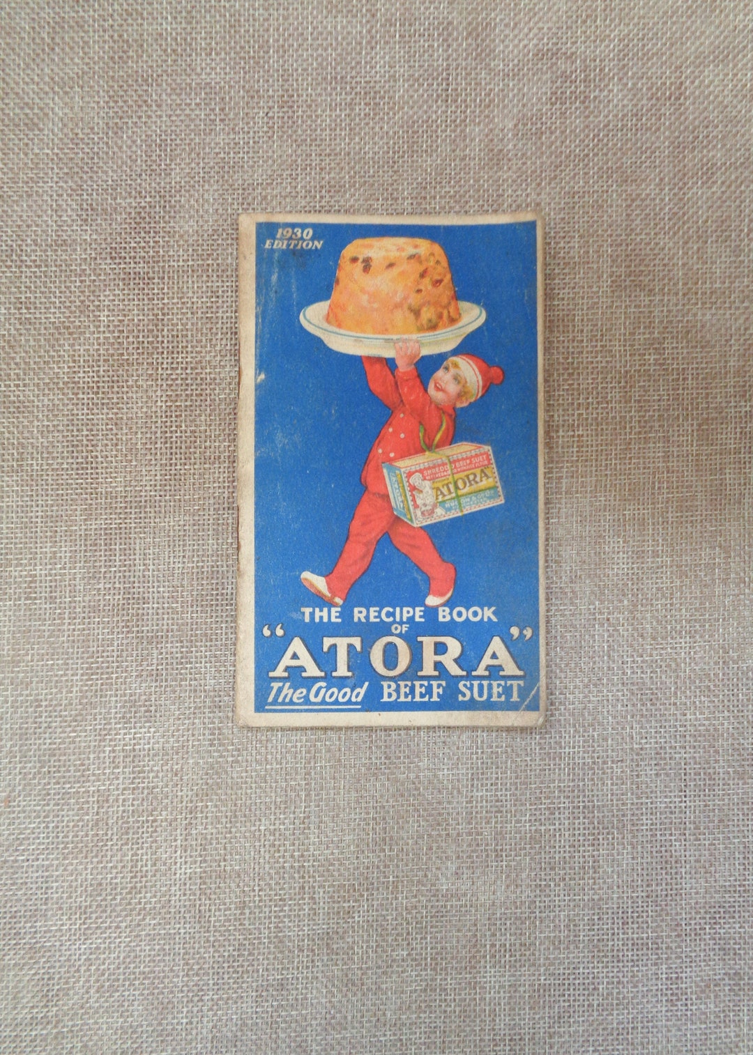 Vintage 1930 the Recipe Book of Atora Small Recipe Booklet - Etsy