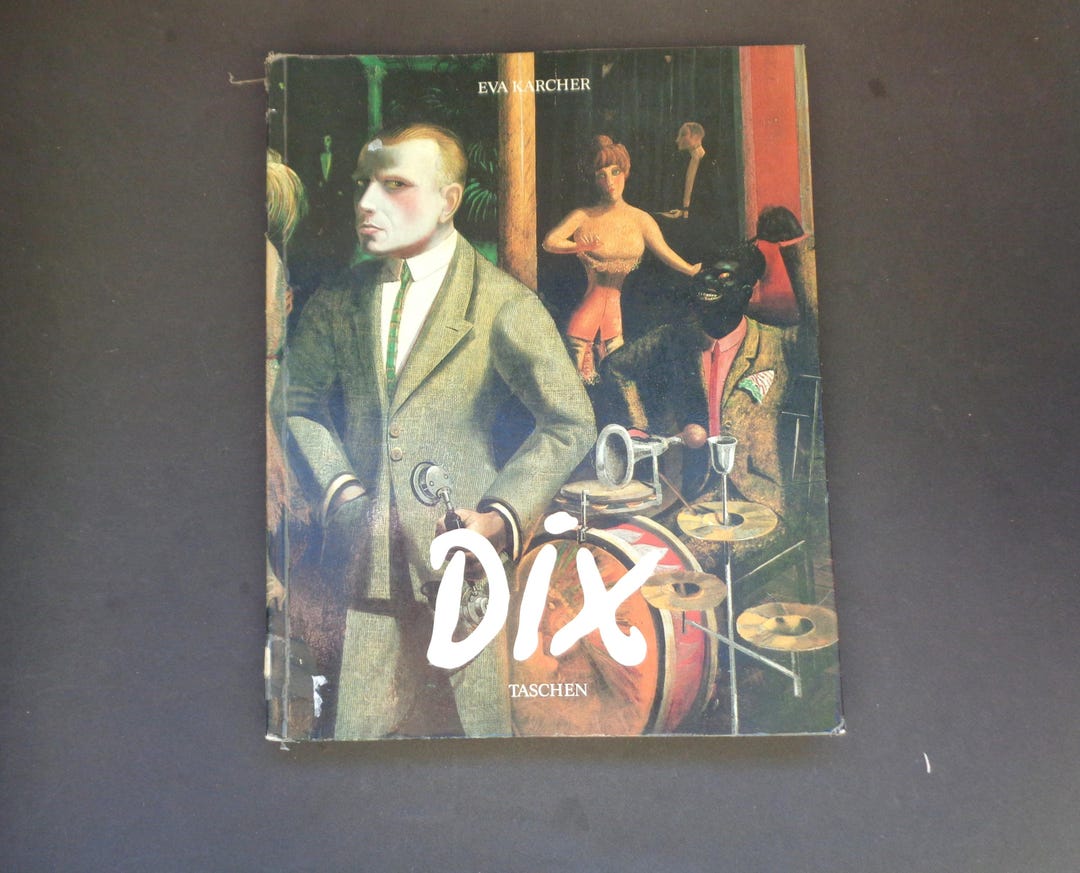 Otto Dix by Eva Karchen - Large Softcover Art Book - Taschen 1992 - Etsy