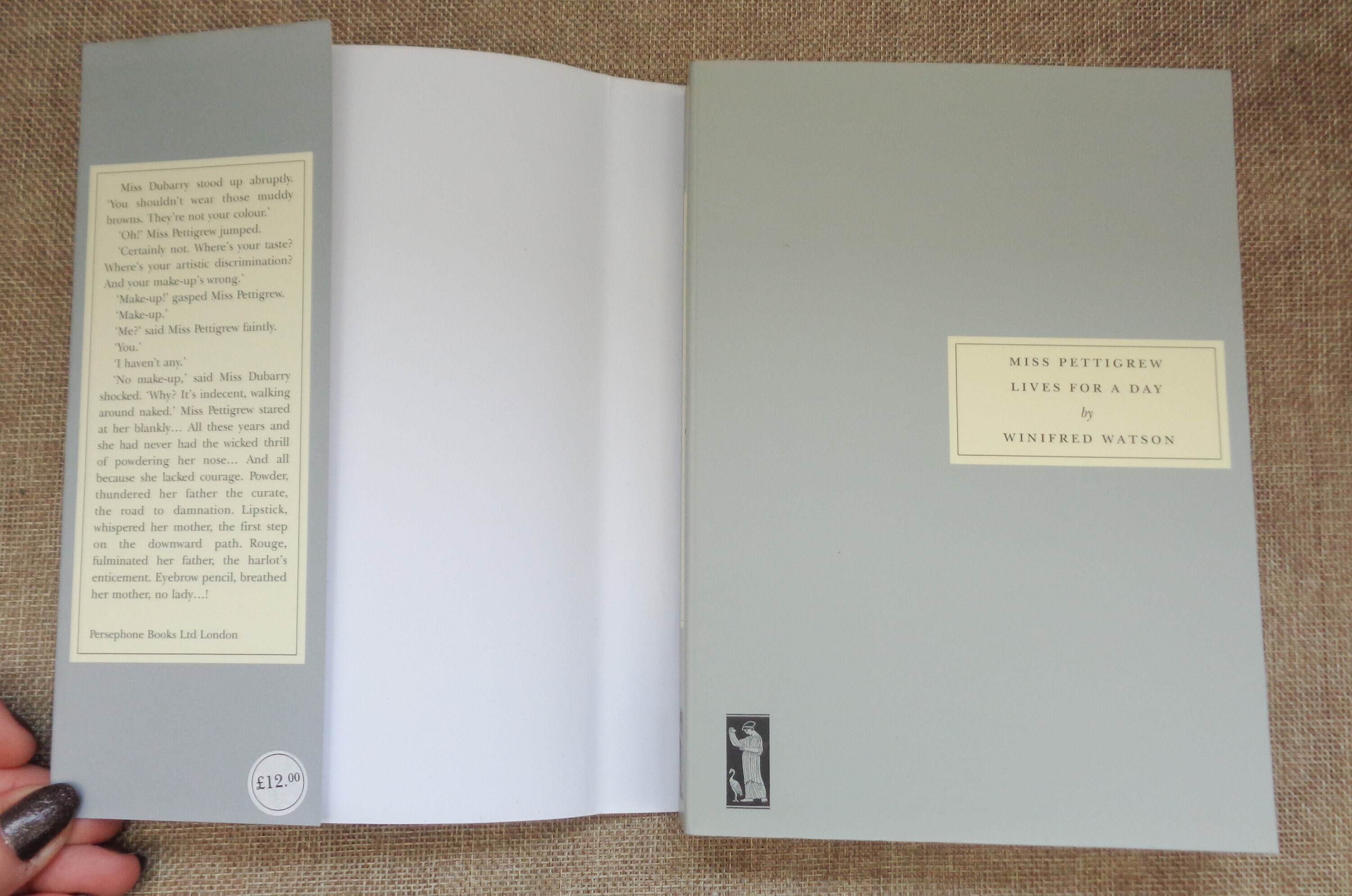 Miss Pettigrew Lives For A Day Book
