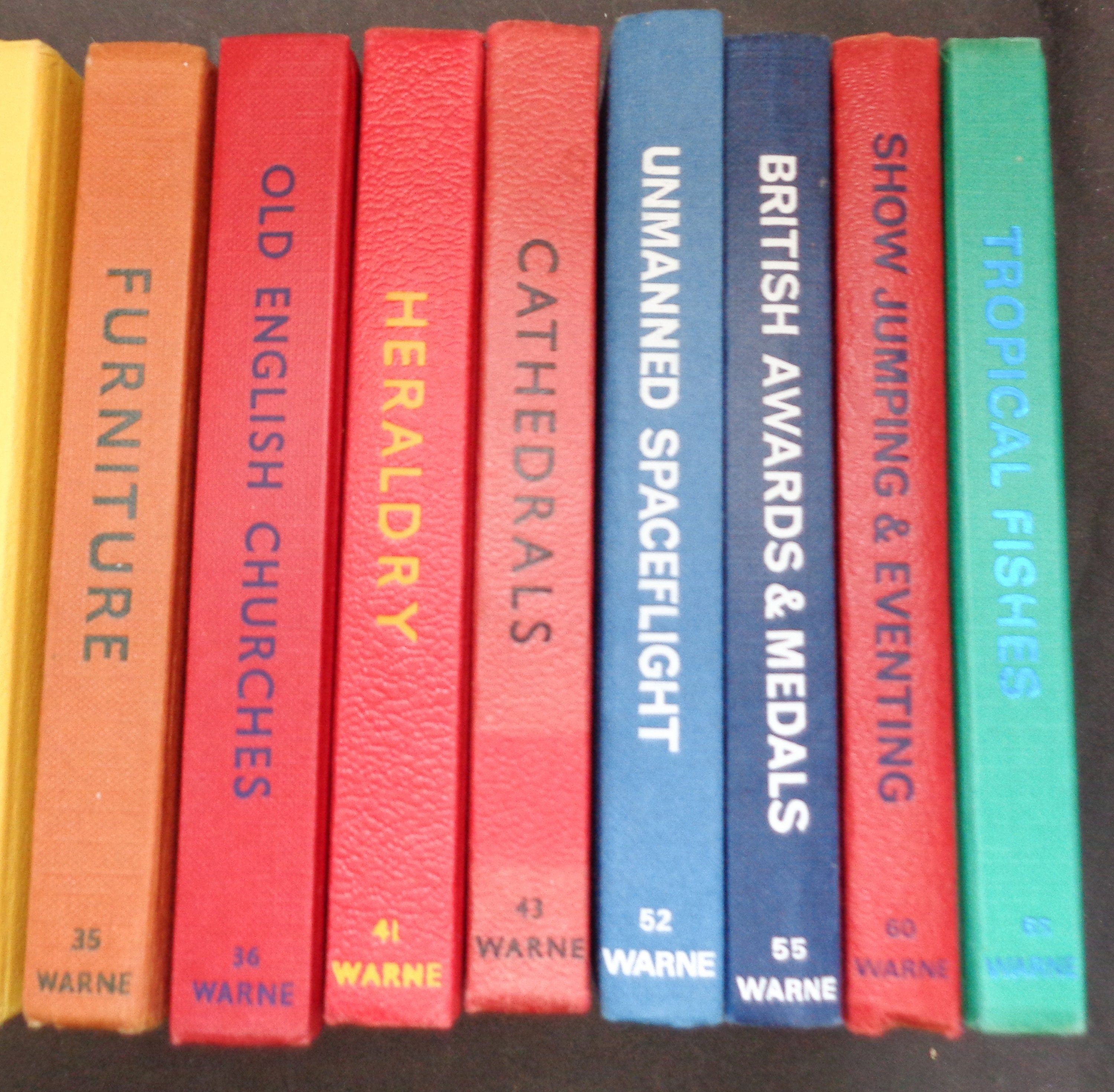Vintage Observers Books Various Titles Coloured Cloth - Etsy UK