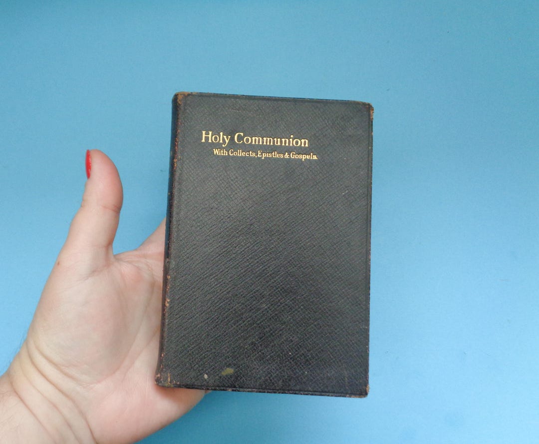 Antique 1920 Holy Communion Book - Preparation and Companion - Etsy