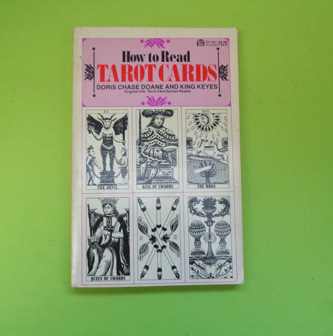 How to Read Tarot Cards by Doris Chase Doane and King Keyes (PB) 1979 ...