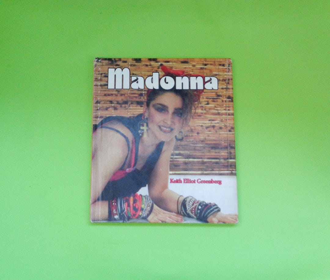 Madonna by Keith Elliot Greenberg (HB) 1986 - Etsy