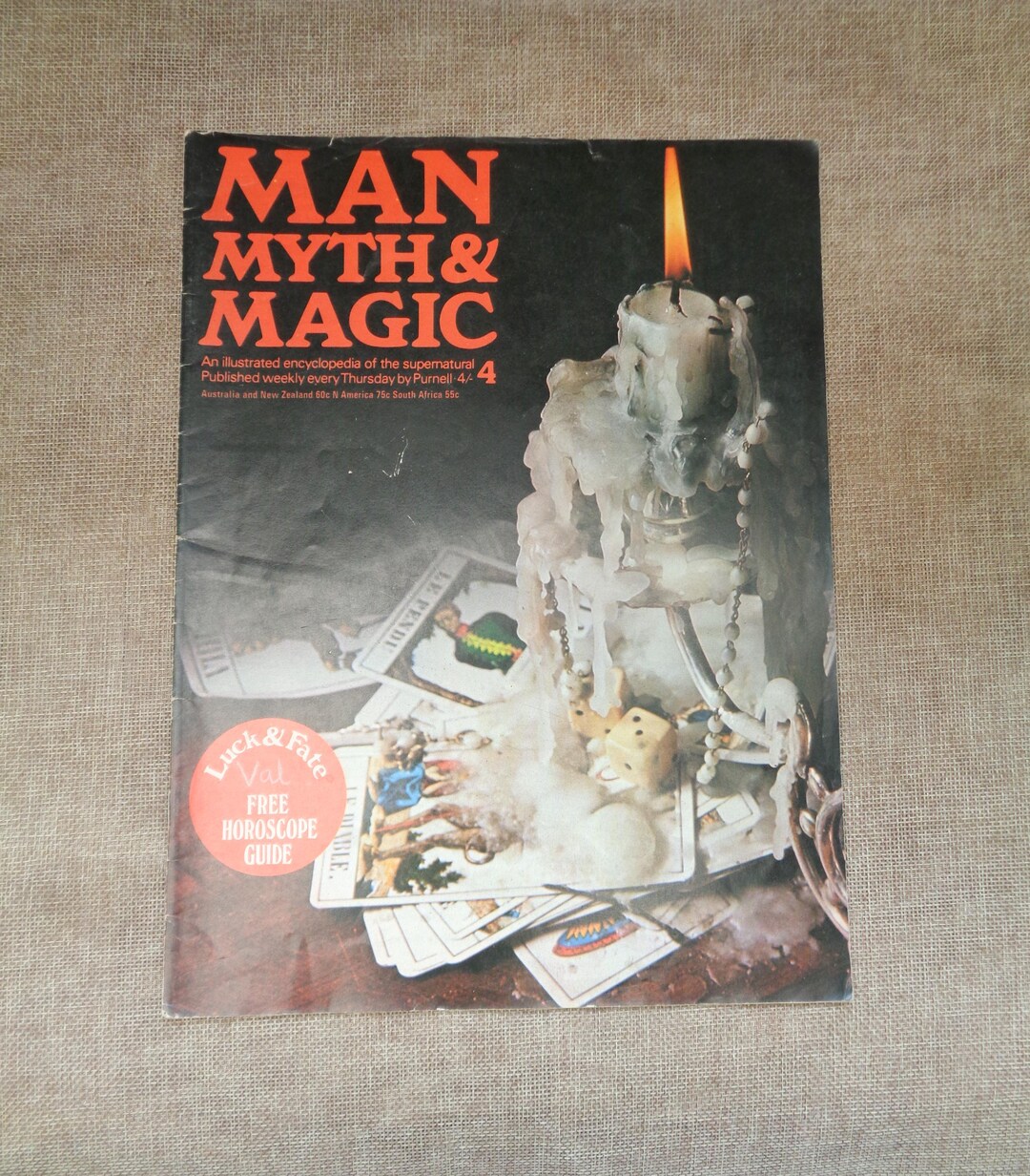 Man Myth and Magic Magazine - Issue 4 - 1970 - Supernatural/occult ...