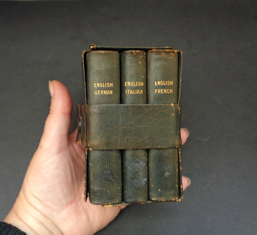 Antique Circa 1900 Asprey of London Leather Bound Cased Small ...