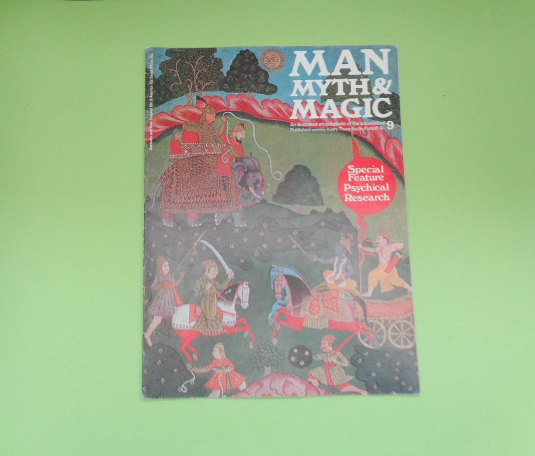 Man Myth and Magic Magazine - Issue 9 - 1970 - Supernatural/occult ...