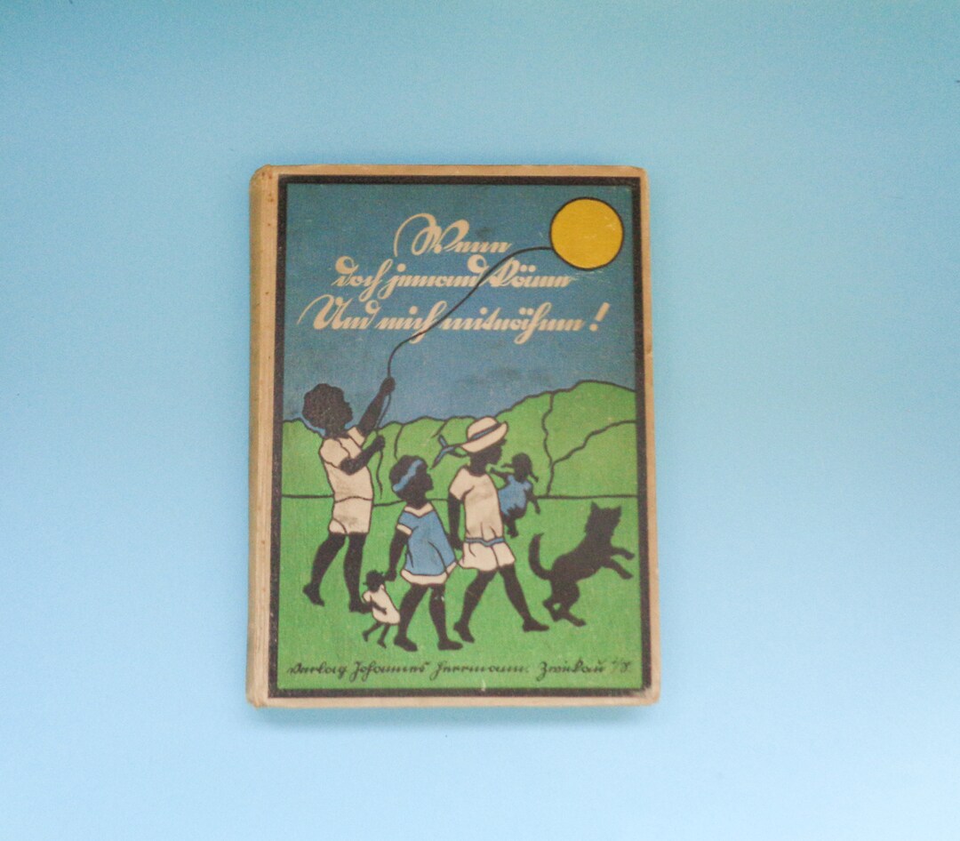 Antique 1925 Children's Book - Stunning Illustrations (HB) in German ...