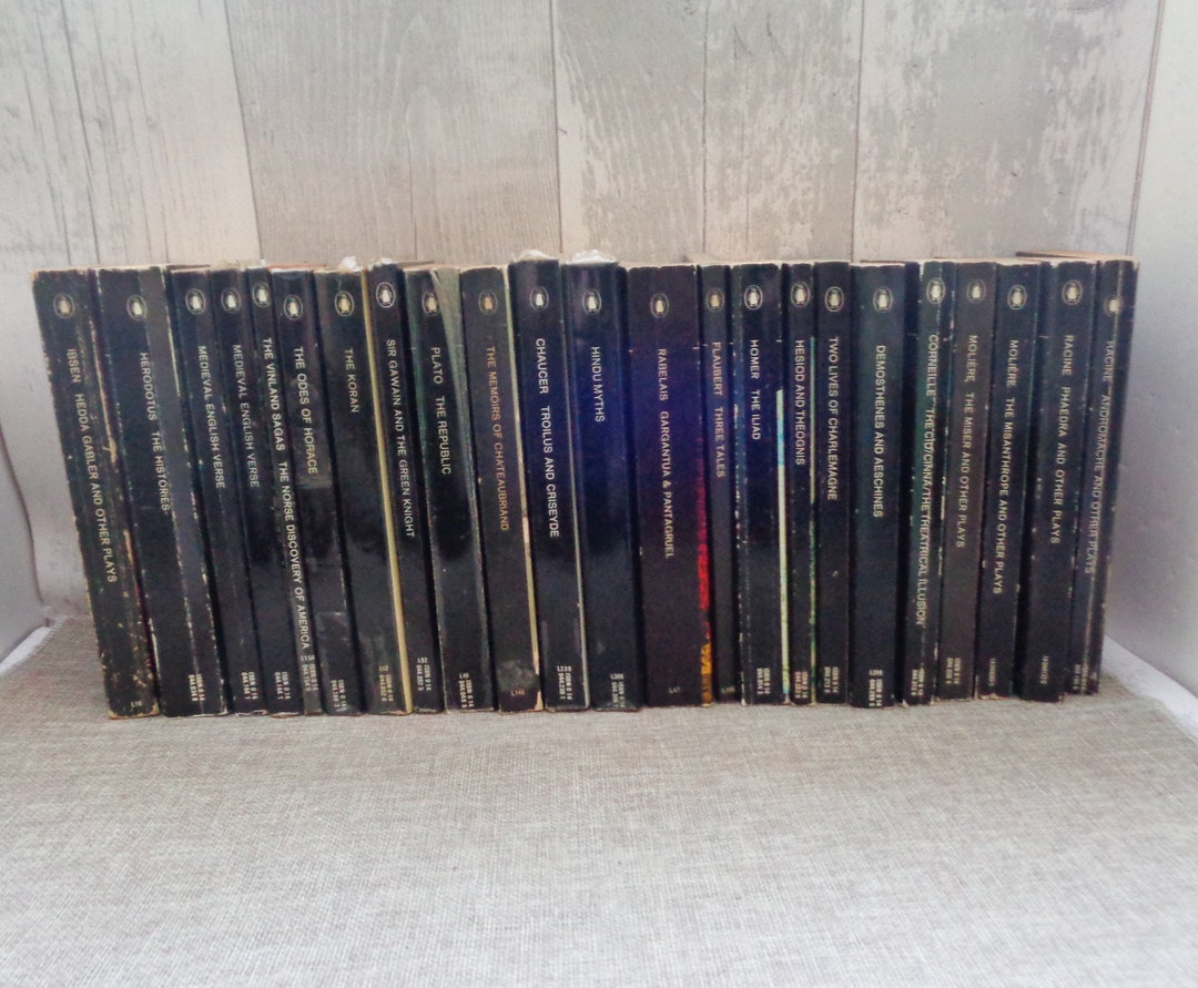 Vintage Penguin Classics Paperback Books - Various Titles - 1970s/1980s ...