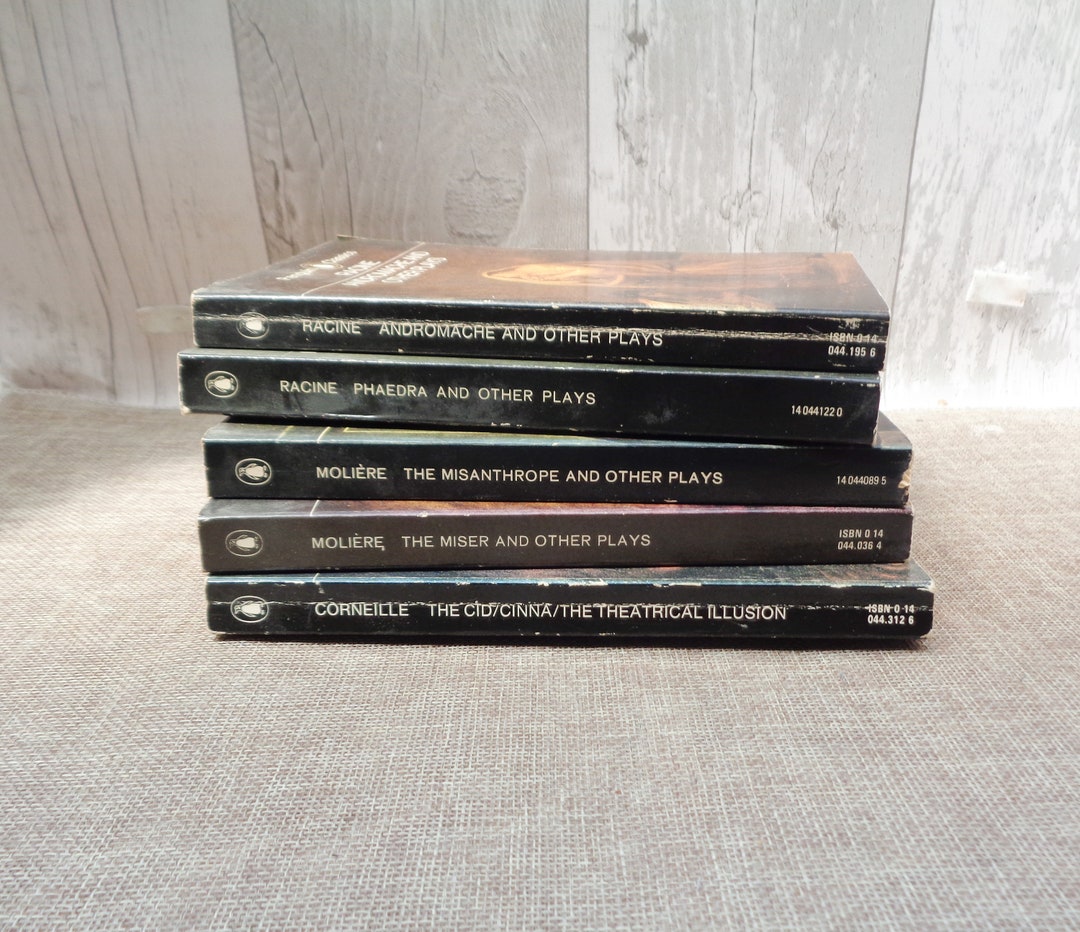 Lot of 5 X Vintage Penguin Classics Paperbacks 17th Century French ...